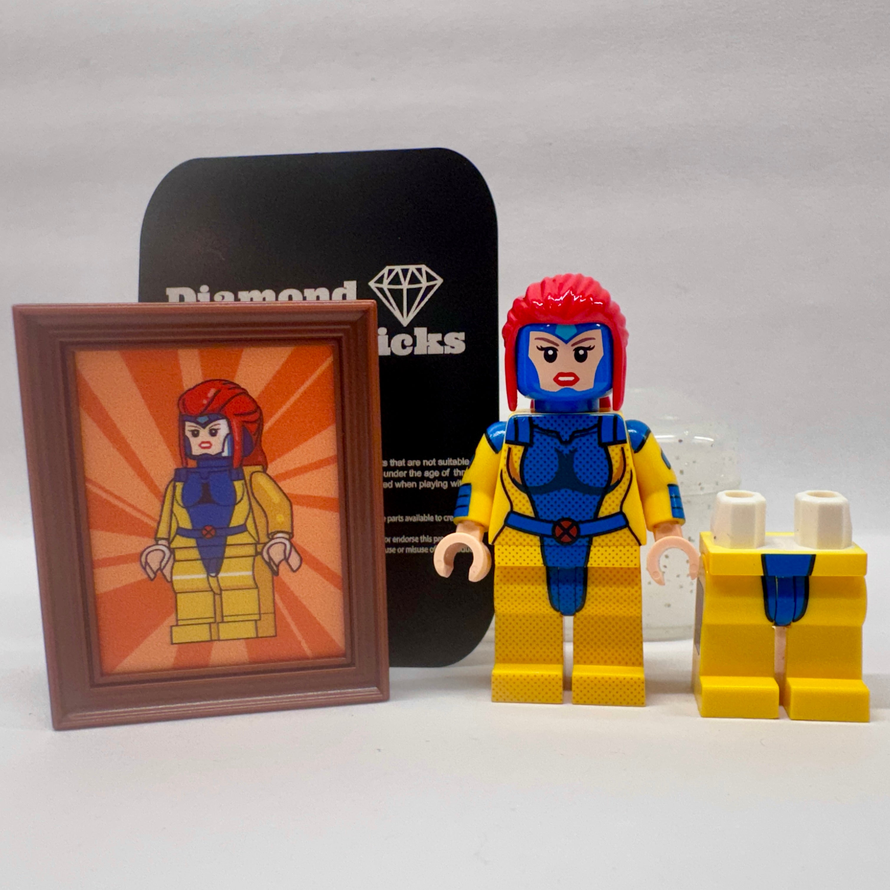 Diamond Custom Bricks Jean Grey – Secondhand Post
