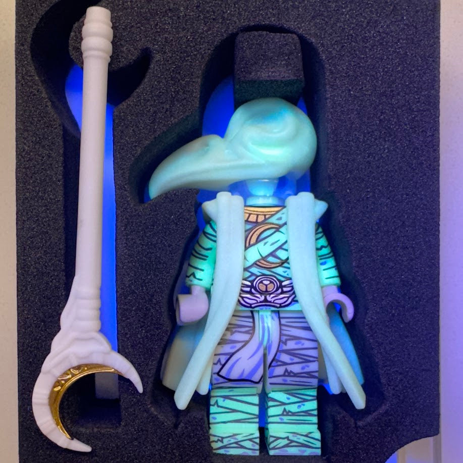 JIN x Mr. J Brick Khonshu (Glow in the Dark) - Moon Knight – Secondhand ...